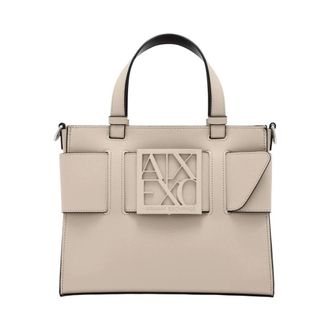 A|X Armani Exchange Femme, Sacs, Beige, Taille: ONE Size Sac &agrave; main avec bandouli&egrave;re