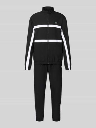 Lacoste Sport Regular Fit Trainingsanzug mit Kontraststreifen