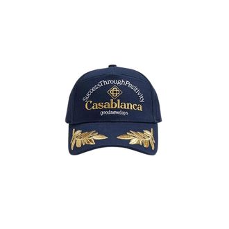 Casablanca Homme, Accessoires, Bleu, Taille: ONE Size Casquette de baseball Success