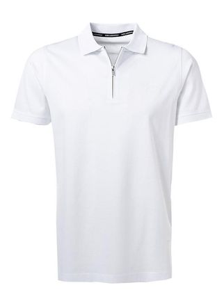 Karl Lagerfeld Herren Polo-Shirts wei&szlig;