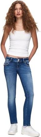 LTB Jeans Jeans Molly 200 Jeans, Bleu, 28W x 32L Femmes