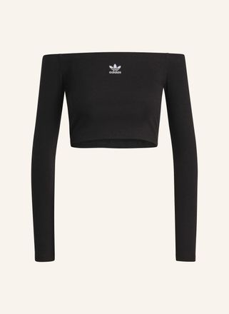 adidas Originals Adidas Originals Off-Shoulder-Shirt Essentials schwarz