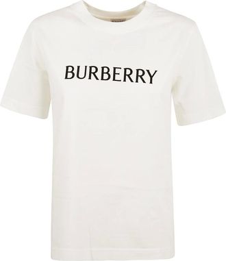 Burberry Femme, Tops, Blanc, Taille: 40 FR Burberry T-shirts et Polos