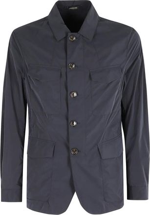 Montecore Homme, Vestes, Bleu, Taille: 2XL Veste L&eacute;g&egrave;re en Nylon Croccante