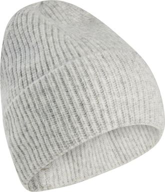 Camel Active Damen Strickmütze aus weichem Material Grau, Womenswear-OS