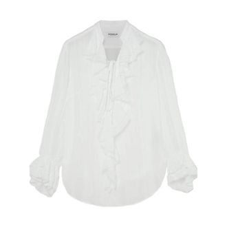 Dondup Stilvolles Hemd - - Blouses & Shirts - Damen - Wei&szlig; - M