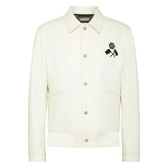 Philipp Plein Bomber Jackets - - Jackets - Herren - Wei&szlig; - XL
