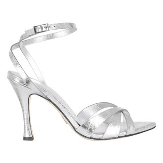 Giampaolo Viozzi Sandalen mit Kn&ouml;chelriemen und hohem Absatz - - Shoes - Damen - Schwarzk - 40 EU