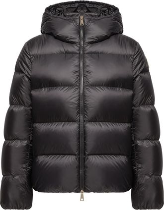 Moncler Moncler Doudoune Courte &Agrave; Capuche Feligule, Femme, Noir, Taille: 00