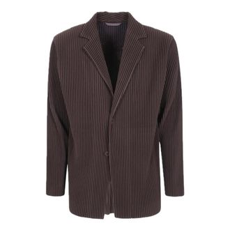 Issey Miyake Tailored Pleats 1 Jacket - - Jackets - Herren - Braun - L