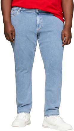 Tommy Jeans Herren Jeans Scanton Plus Straight Fit, Blau (Denim Medium), 42W/32L