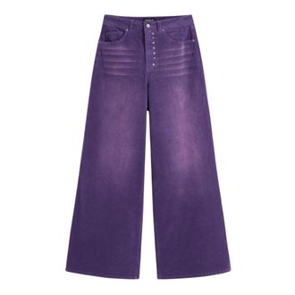 Desigual Pant_Ref_Porly Pantalon - Femme - Pantalons - Violet - Taille: 40 FR
