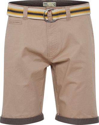 Solid SDLagos Herren Chino Shorts Bermuda Kurze Hose mit Gürtel und Stretch Regular Fit, Größe:XL, Farbe:Dune (5409)