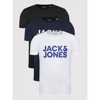 Jack & Jones Jack & Jones T-Shirt-Set Corp Logo 12191762 Bunt Regular Fit