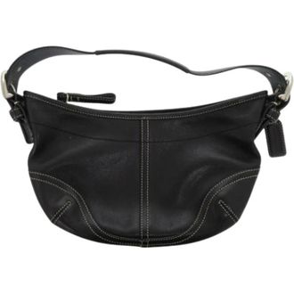 Coach Pre-owned Ledertasche - - Pre-owned - Damen - Schwarzk - ONE SIZE