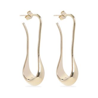 Christophe Lemaire Femme, Accessoires, Jaune, Taille: ONE Size Boucles dOreilles Chic en M&eacute;tal