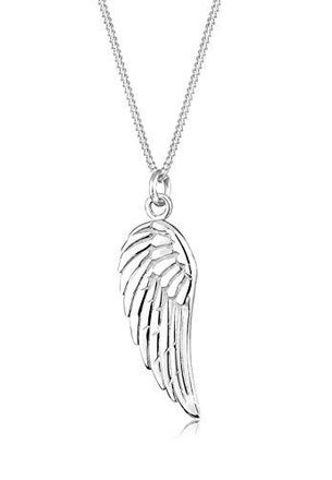 Elli Collier Femme Aile Pendant Classique en Argent Sterling 925