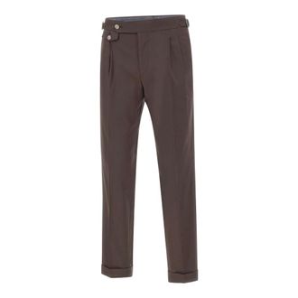 Barba Homme, Pantalons, Brun, Taille: XL Pantalon Parma