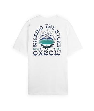 Oxbow Tee-shirt manches courtes STOKED Ete 2026 Manches courtes, Col rond, Motif sur le dos