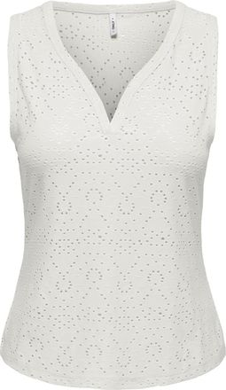 Only Onlsmilla S/L V-Neck Top JRS