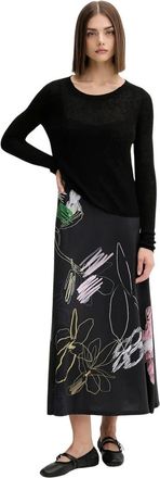 Desigual Damen, Kleider, Schwarzk, XSGr&ouml;&szlig;e
