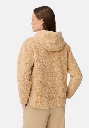 Camel Active Hoodie Kapuzenpullover aus Teddyfleece Langarm