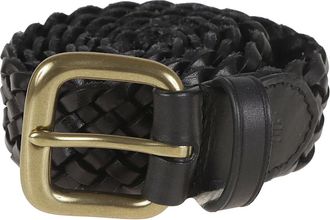 Dragon Diffusion Femme, Accessoires, Noir, Taille: 80 CM Ceinture en cuir avec boucle carrée