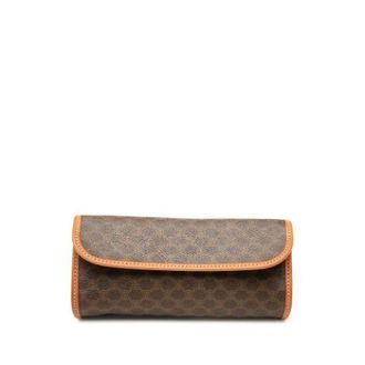 Celine Pre-owned Pochette en toile - Femme - Pre-owned - Brun - Taille: ONE Size