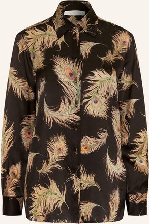Zimmermann Hemdbluse Valiant Aus Seide schwarz