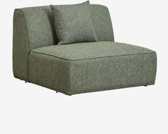 Sklum Zentrales Modul für das modulare Sofa Cardea, bezogen