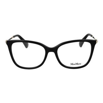 Max Mara MA-1066352 Black Acetate Cat-Eye Eyeglasses - Black