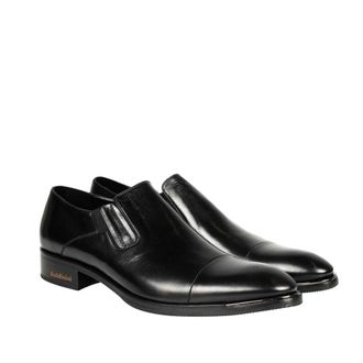 Baldinini Flexible Schuhe mit Bandeinsatz - - Shoes - Herren - Schwarzk - 46 EU
