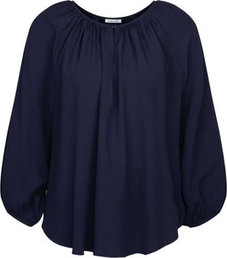 Seidensticker Damen Shirtbluse Bluse, Marineblau, 42