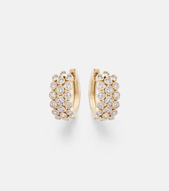 Anita Ko Boucles doreilles 3 Row en or 18 ct et diamants