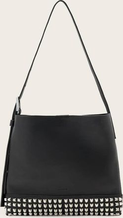 AllSaints Allsaints - Petit sac &agrave; main avec d&eacute;tail en relief - Noir