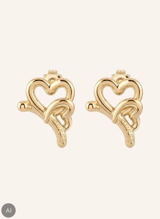 Guess Ohrring Love Bites gold