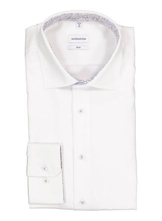 Seidensticker Seidensticker Herren Hemd wei&szlig; Slim Fit