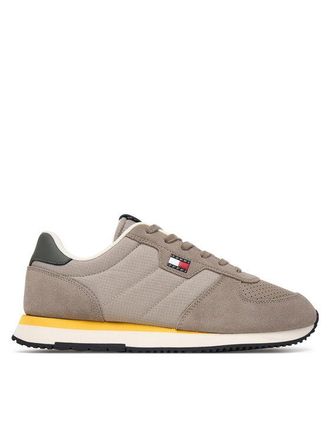 Tommy Jeans Sneakers Tj Runner Flag Mix EM0EM01774 Beige