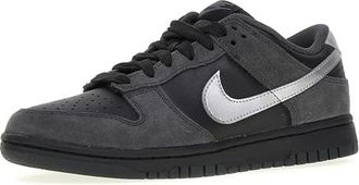 Nike Nike W Dunk Low, Baskets pour Femme, 36.5 EU, Black MTLC Dark Grey Anthracite, 36.5 EU
