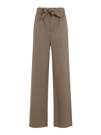 Max Mara Casual Hose - Hellbraun