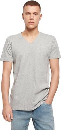Build Your Brand Light T-Shirt V-Neck, Gris, XXL Homme
