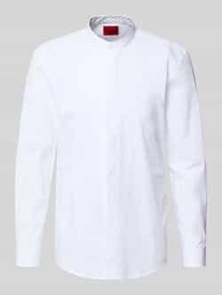 HUGO BOSS Slim Fit Businesshemd aus reiner Baumwolle Modell KALEB