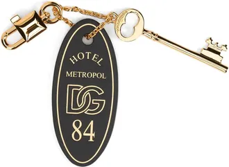 Dolce & Gabbana Femme, Accessoires, Noir, Taille: ONE Size Keyrings