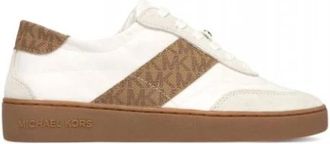 Michael Kors Femme, Chaussures, Blanc, Taille: 37 1/2 EU Kaycee Lace Up Baskets