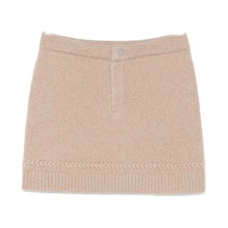 Guest In Residence Jean Minirock - - Skirts - Damen - Beige - M