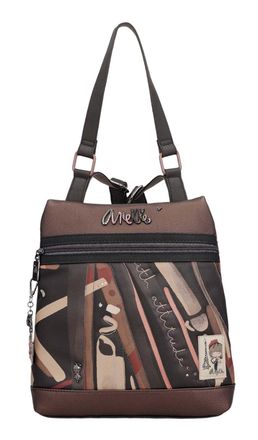 Anekke Rucksack Freizeitrucksack Parisian Anti-Theft Backpack Multicolor mehrfarbig