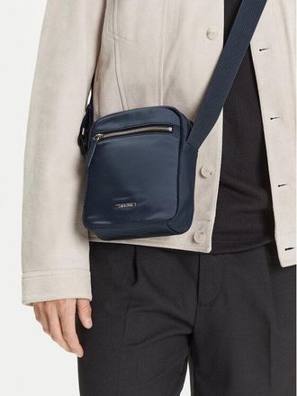 Calvin Klein Umh&auml;ngetasche Sleek Nylon Reporter LV04D3176G Dunkelblau
