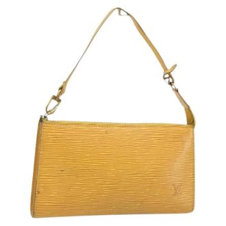 Louis Vuitton Pochette Vintage Pre-owned - Femme - Pre-owned - Jaune - Taille: ONE Size