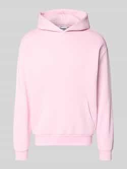 Review Hoodie mit K&auml;nguru-Tasche