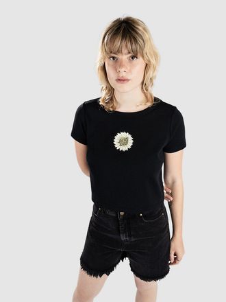 Santa Cruz Funky Flower Front T-Shirt noir